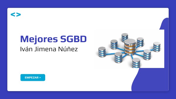 Mejores SGBD IvánJimena