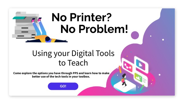 Copy - No Printer - No Problem | Genially