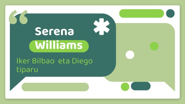 SERENA WILLIAMS | Genially