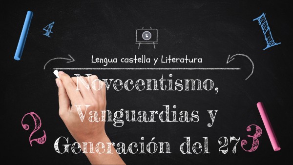 Novecentismo, Vanguardias y Generación del 27 | Genially
