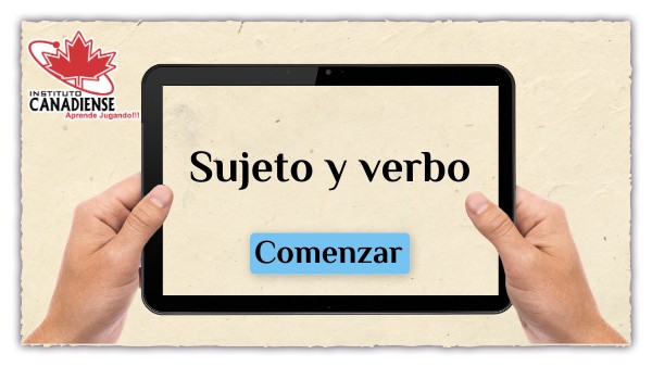 Sujeto y verbo.