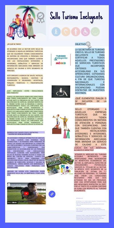 Sello Turismo Incluyente | Genially