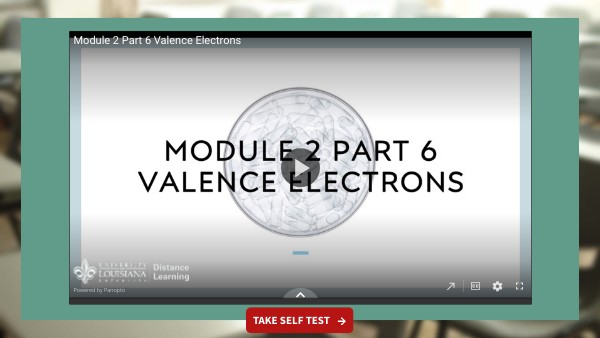 Module 2 Part 6 Valence Electrons