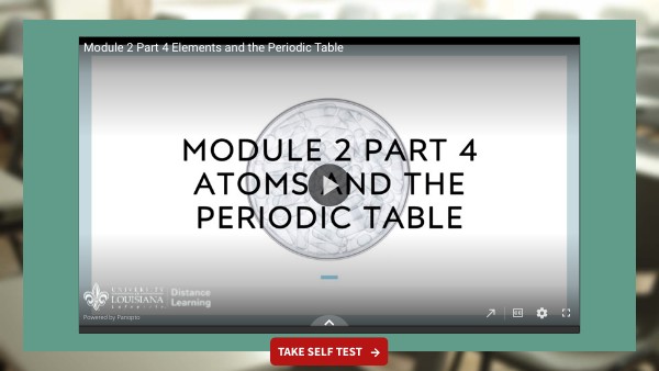 Module 2 Part 4 Elements and the Periodic Table