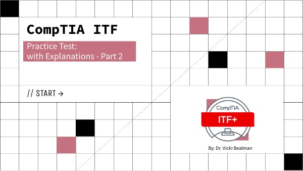 CompTIA ITF Part 2