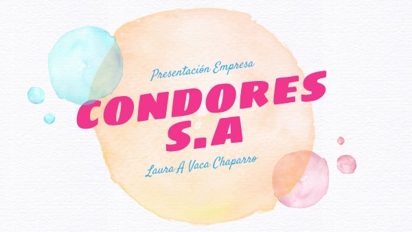 CONDORES S.A | Genially