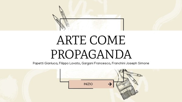 Arte come propaganda