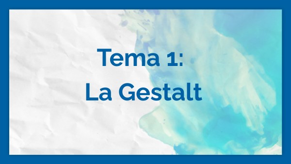 La gestalt | Genially