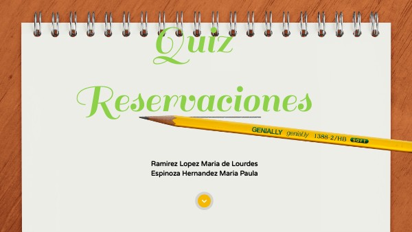 QUIZ LIBRETA | Genially