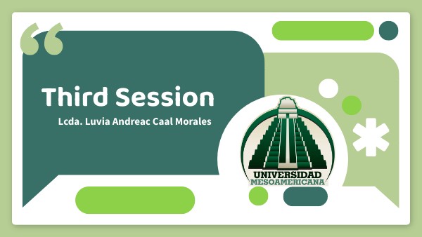 Third presentation | Genially