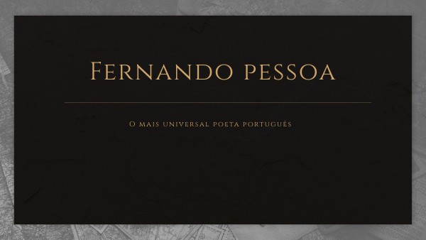 fernando pessoa | Genially