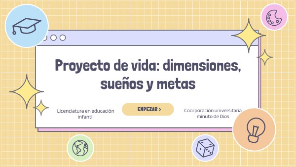DIMENSIONES Y METAS | Genially
