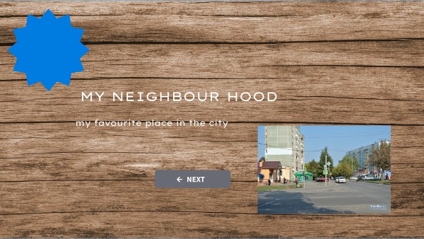 my favourite place in the town | Genially