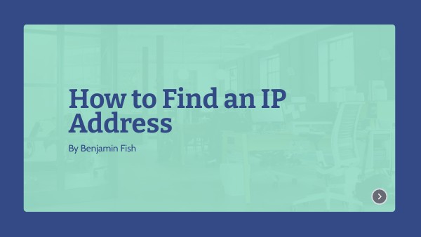 IP Address Presentation | Genially