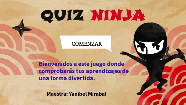 QUIZ NINJA | Genially