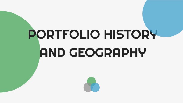 Portfolio History and Geography