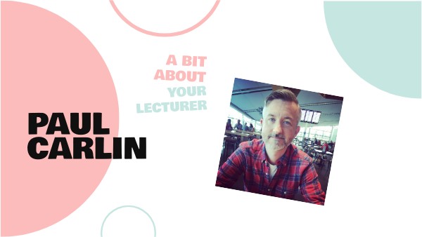 WHO IS PAUL CARLIN? V2