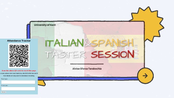 Copia - ITALIAN/SPANISH TASTER SESSION