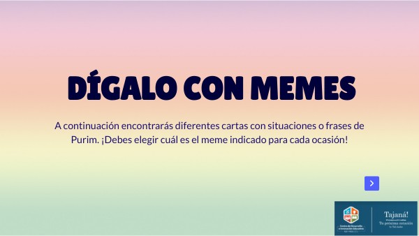 Dígalo con memes | Genially