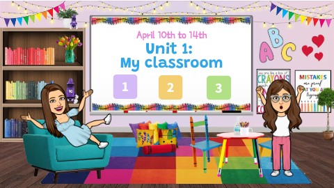 1st grades - April 10th to 14th