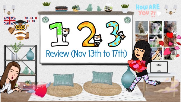 1ST GRADES - NOVEMBER 13TH TO 17TH