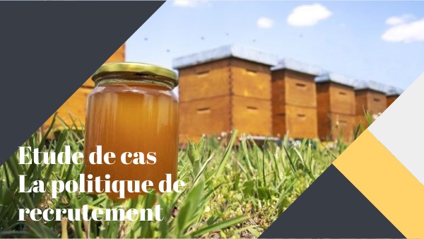 La politique de recrutement