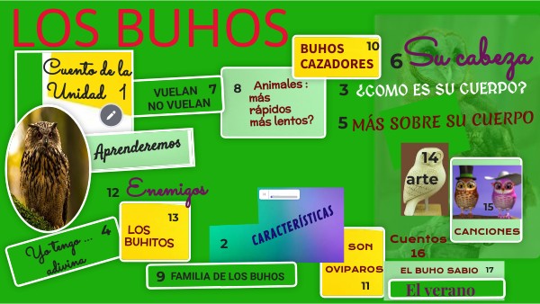 LOS BUHOS EDUCACIÓN INFANTIL | Genially