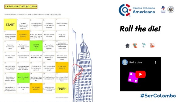 Reporting verbs | Genially