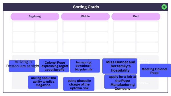 Sorting Cards | Genially