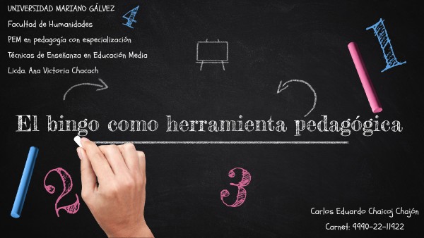 El bingo como herramienta pedagógica | Genially