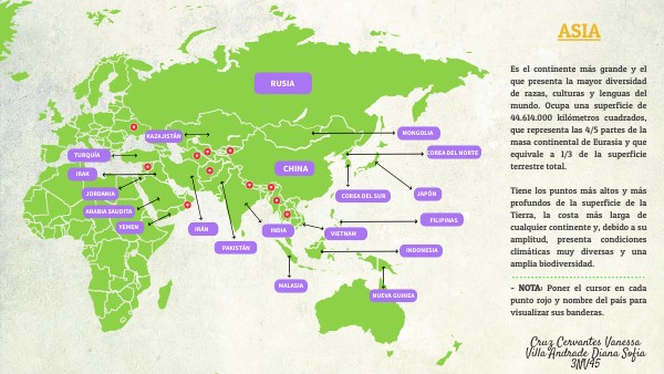 MAPA ASIA | Genially