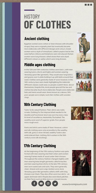 DECADES INFOGRAPHIC | Genially