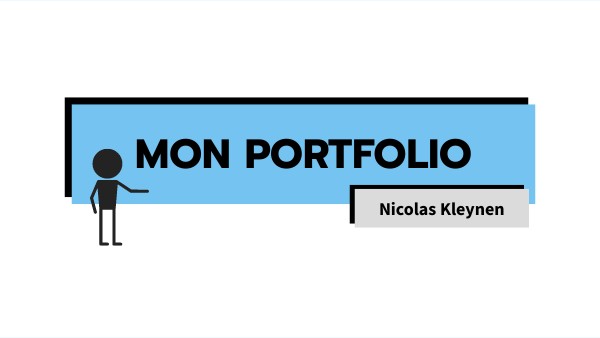 KLEYNEN NICOLAS Portfolio