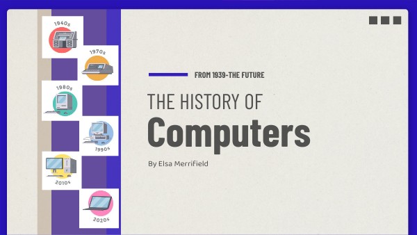 The history of Computers | Genially
