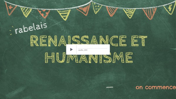 renaissance et humanisme