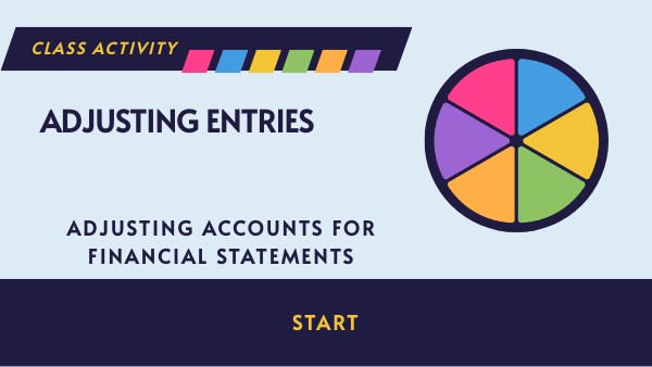 Topic 3: Adjusting entries | Genially