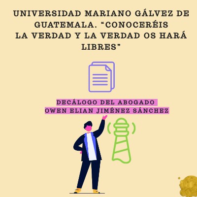 DECÁLOGO DE ABOGADO OWEN JIMENEZ