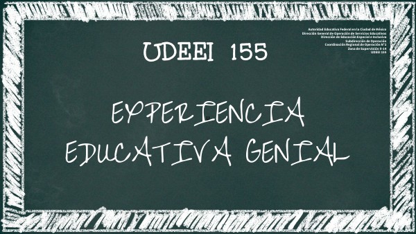 EXPERIENCIA EDUCATIVA 2' | Genially