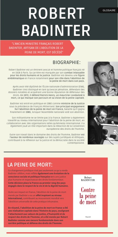 Robert Badinter | Genially