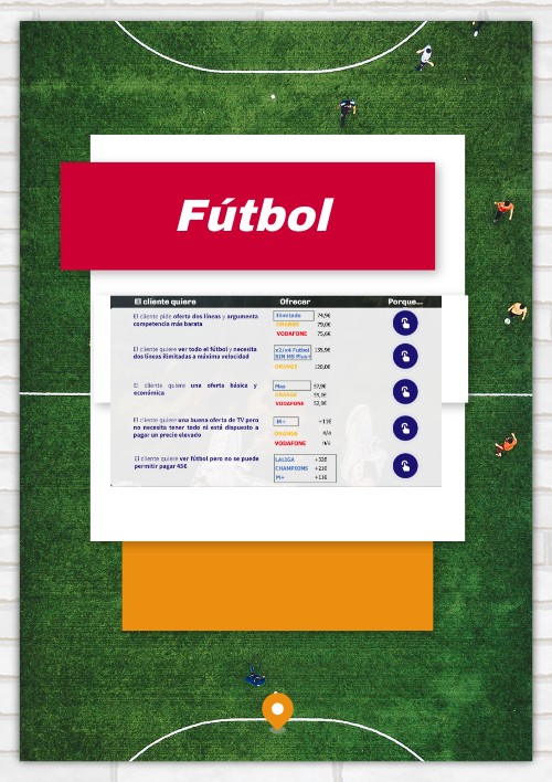 CARTEL PARTIDO DE FÚTBOL