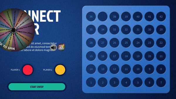 CONNECT FOUR GAME