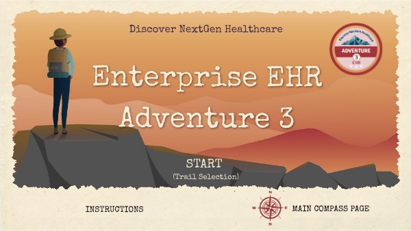 Discover NextGen - Adventure 3 - EHR | Genially