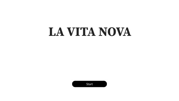 Vita nova | Genially
