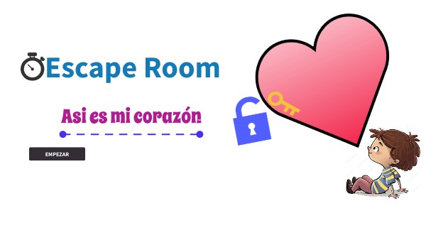 ESCAPE ROOM así es mi corazón | Genially