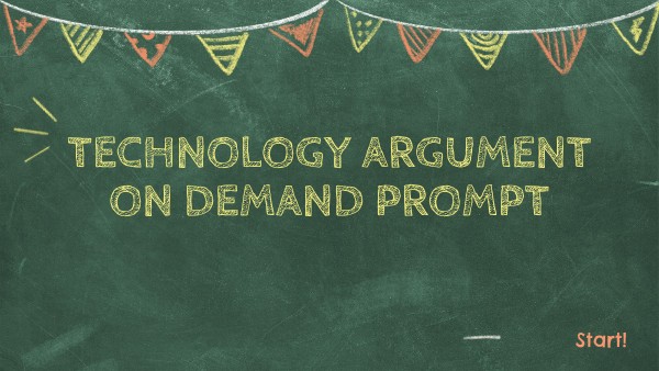 Technology On Demand Prompt | Genially
