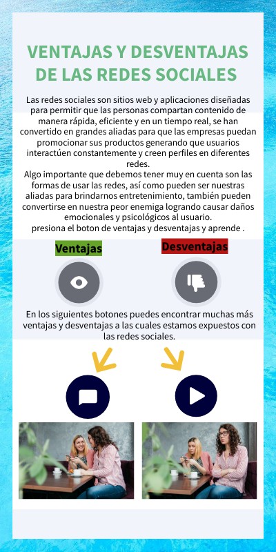 VENTAJAS Y DESVENTAJAS DE LAS REDES SOCIALES | Genially