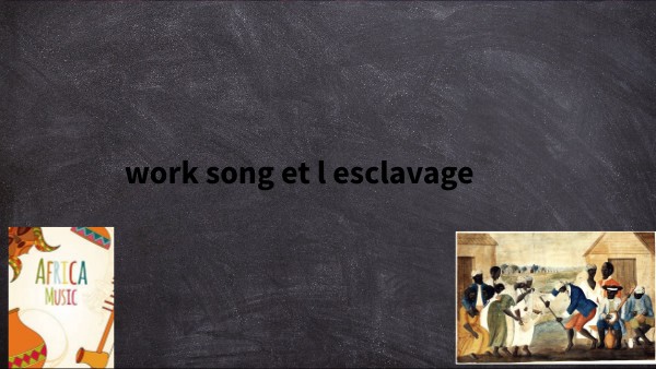 work song | Genially