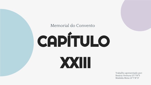 Memorial do Convento | Genially