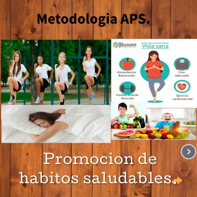 Promoviendo hábitos de vida saludable con estrategia APS. | Genially