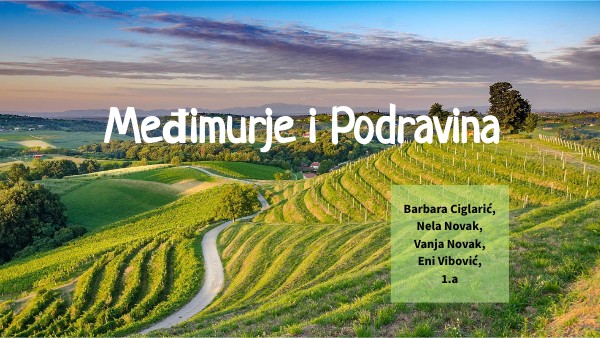 Međimurje i Podravina